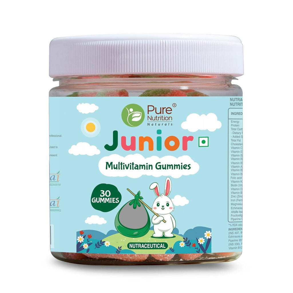 Pure Nutrition Junior Multivitamin Gummies: Buy at Gudhealthy– GudHealthy