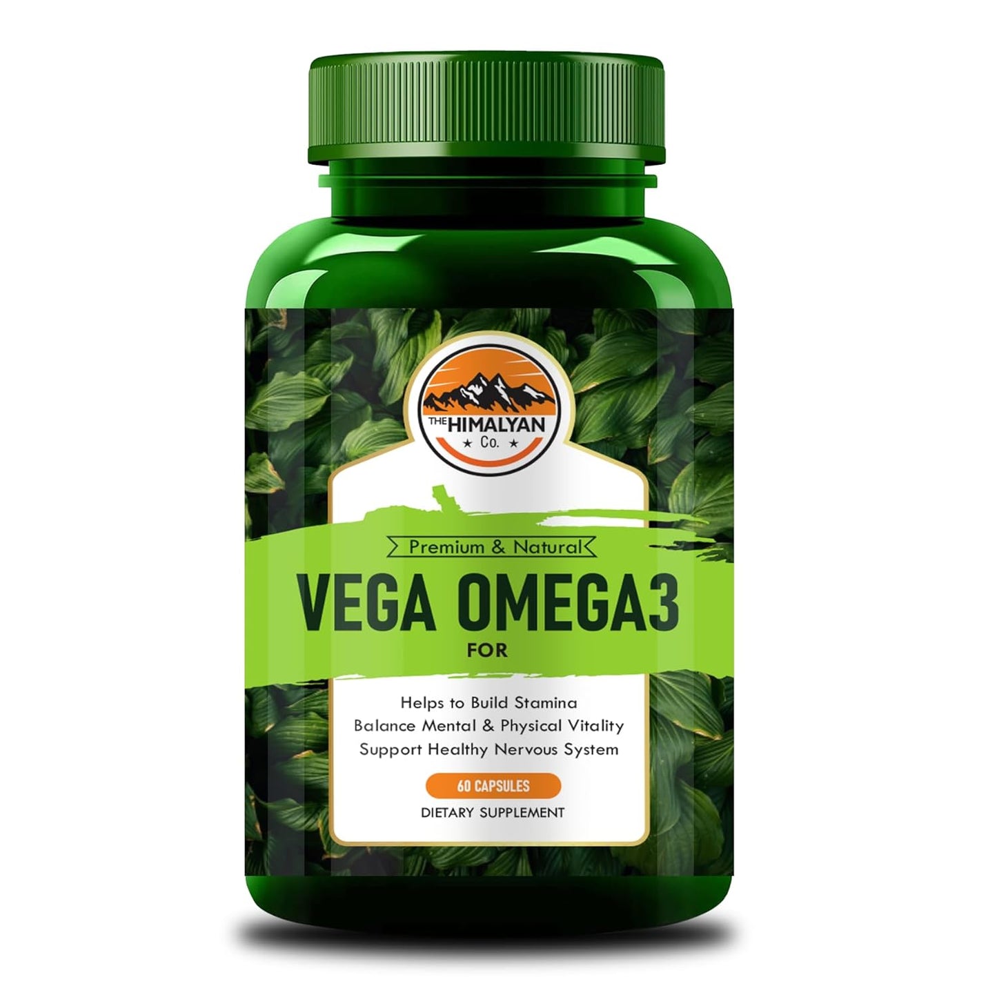 THE HIMALYAN CO Vega Omega 3 Capsules vegetarian DHA Supplement - DHA ...