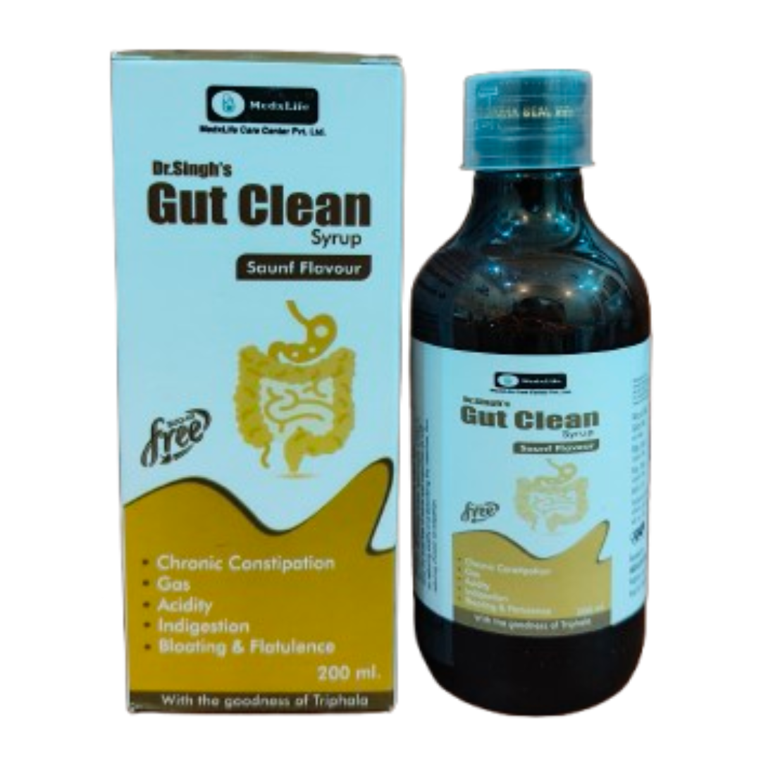 Dr. Singh’s Gut Clean Syrup - 200ml– GudHealthy