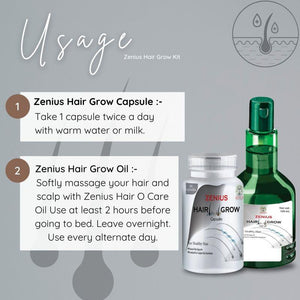 Zenius Hair Grow Kit: Buy Packs of Hair Grow Kit at Gudhealthy