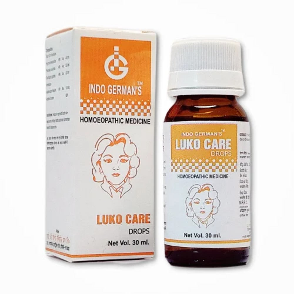indo german's luko care drops 30ml ( urticaria,leucoderma,skin-infecti ...