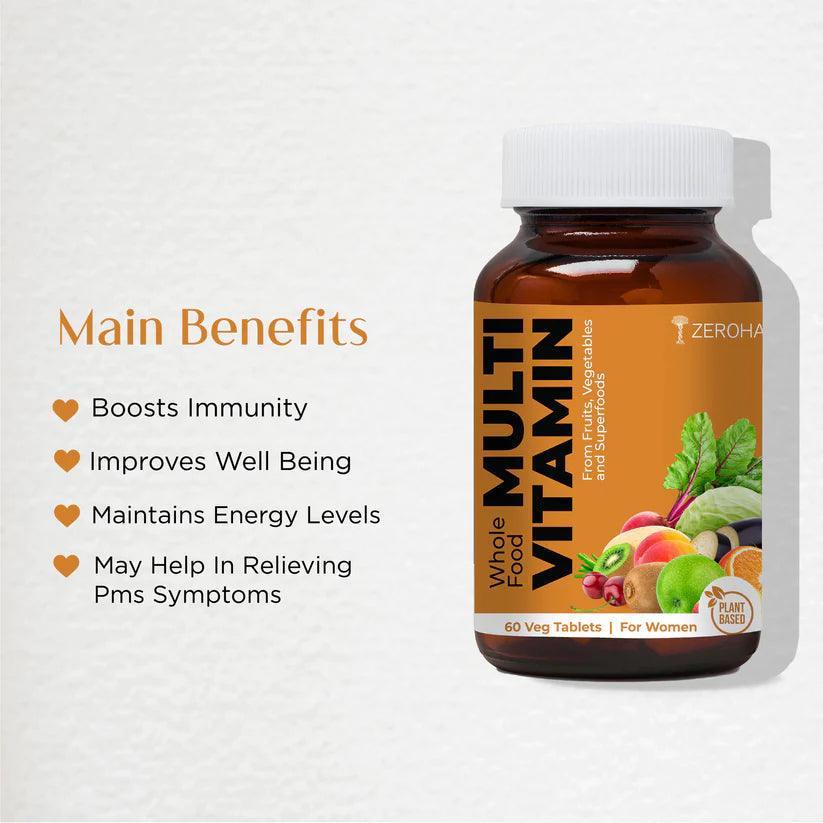 Zeroharm Sciences Multivitamin for Women Veg Tablet: Buy bottle of 60 ...