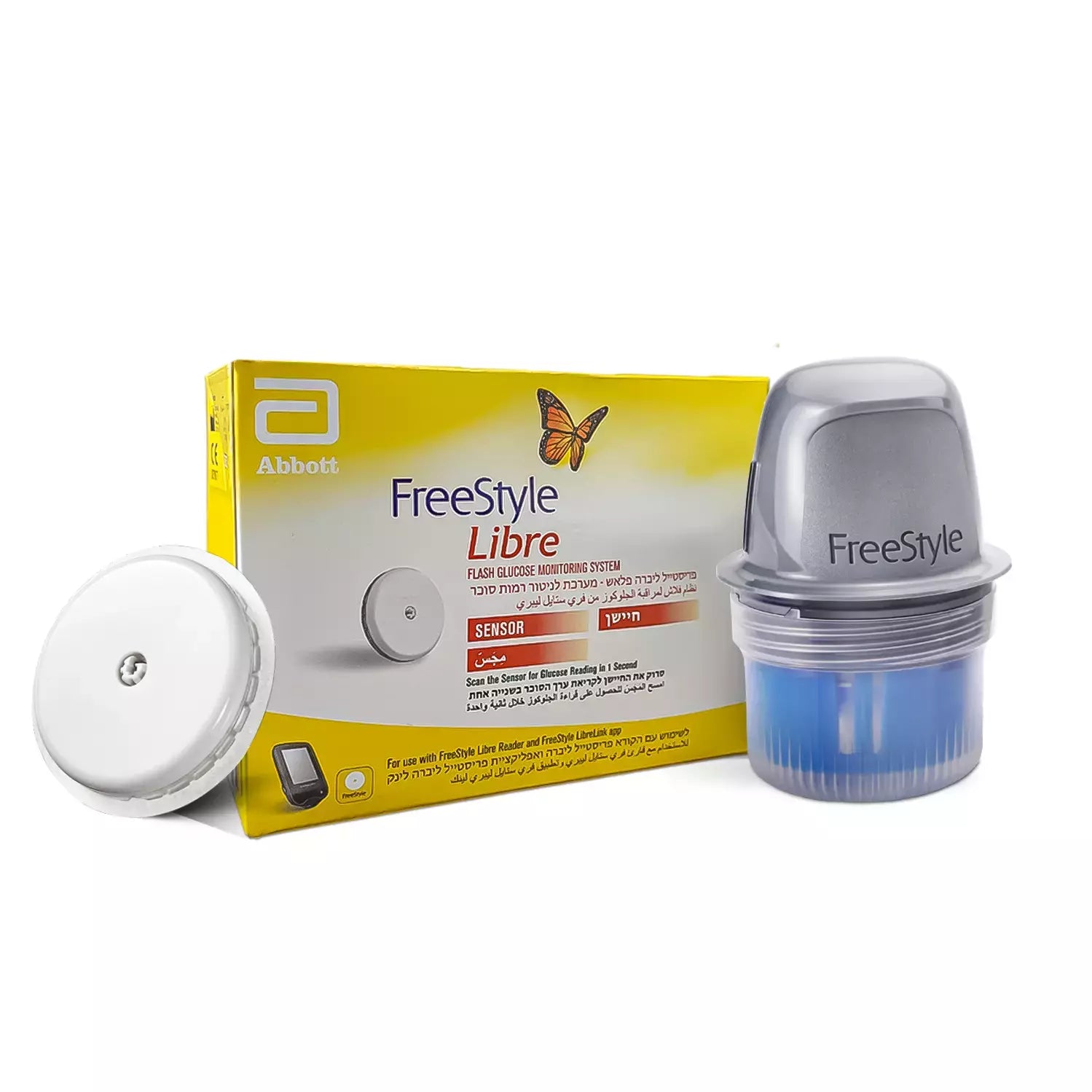 FreeStyle Libre System - Sensor - Continuous Glucose Monitoring Device ...
