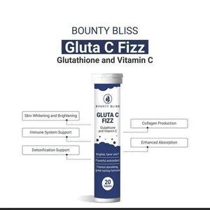 Bounty Bliss Gluta C Fizz Effervescent Tablets: Buy Packs of 20 Tablets ...